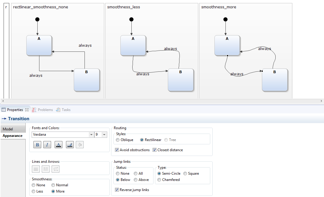 Style your statecharts with YAKINDU Statechart Tools